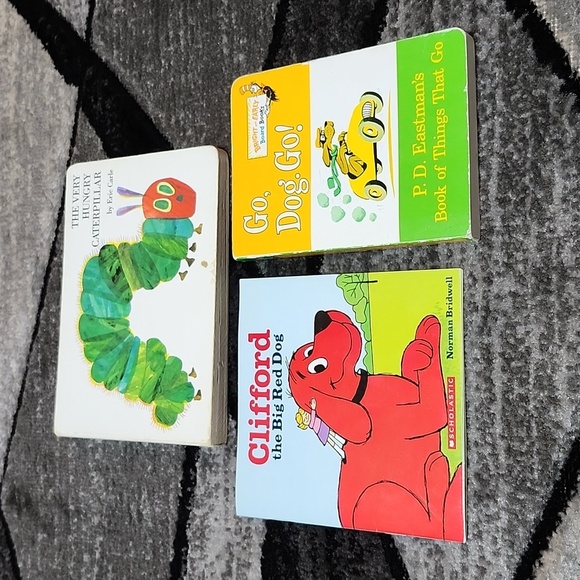Scholastic | Other | Vintage Childrens Book Bundle Go Dog Go Clifford ...